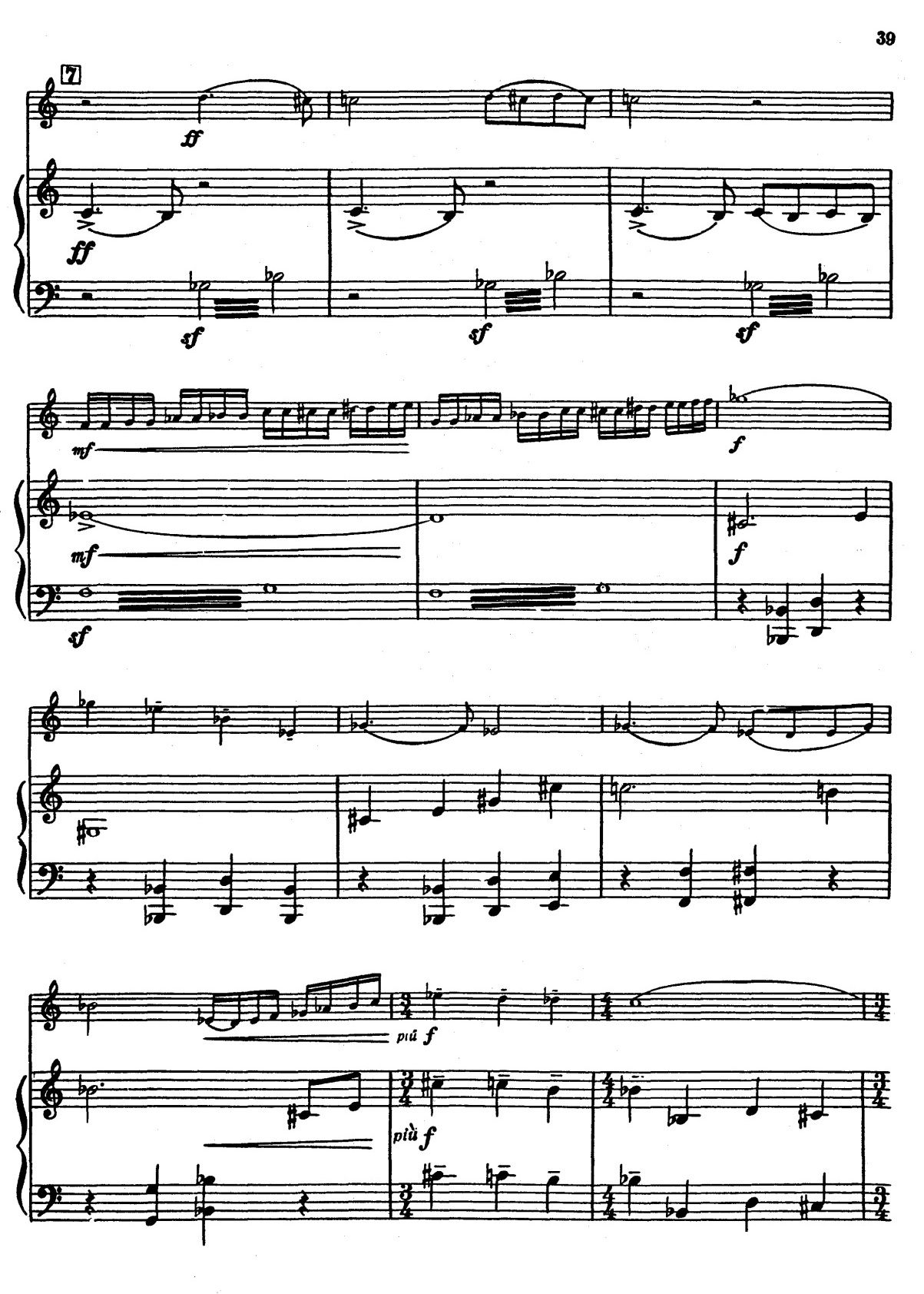 Pauer, Jiří – Trompetina for trumpet Bb & piano
