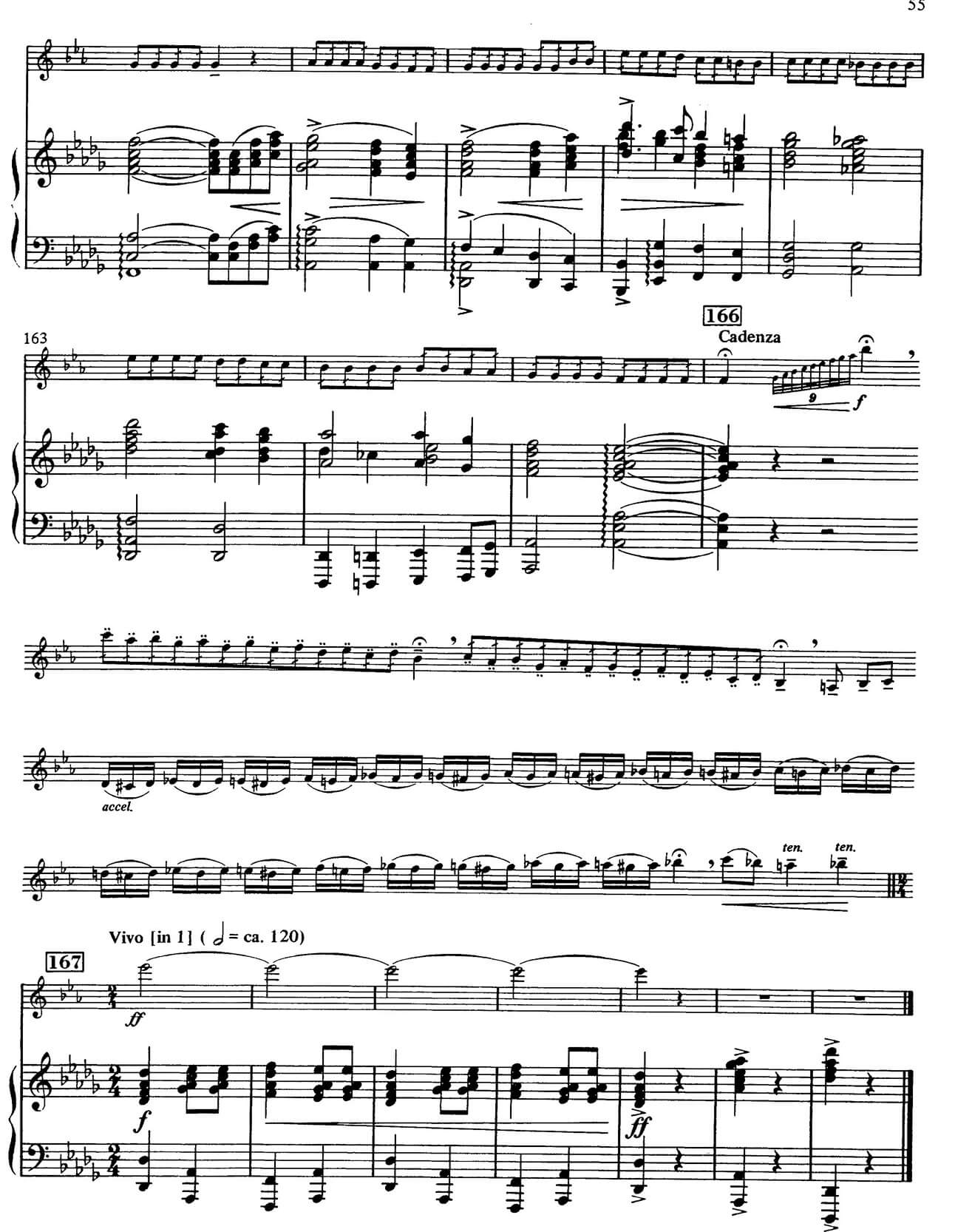 Levi, Julius – Grand Russian Fantasia for trumpet Bb and piano